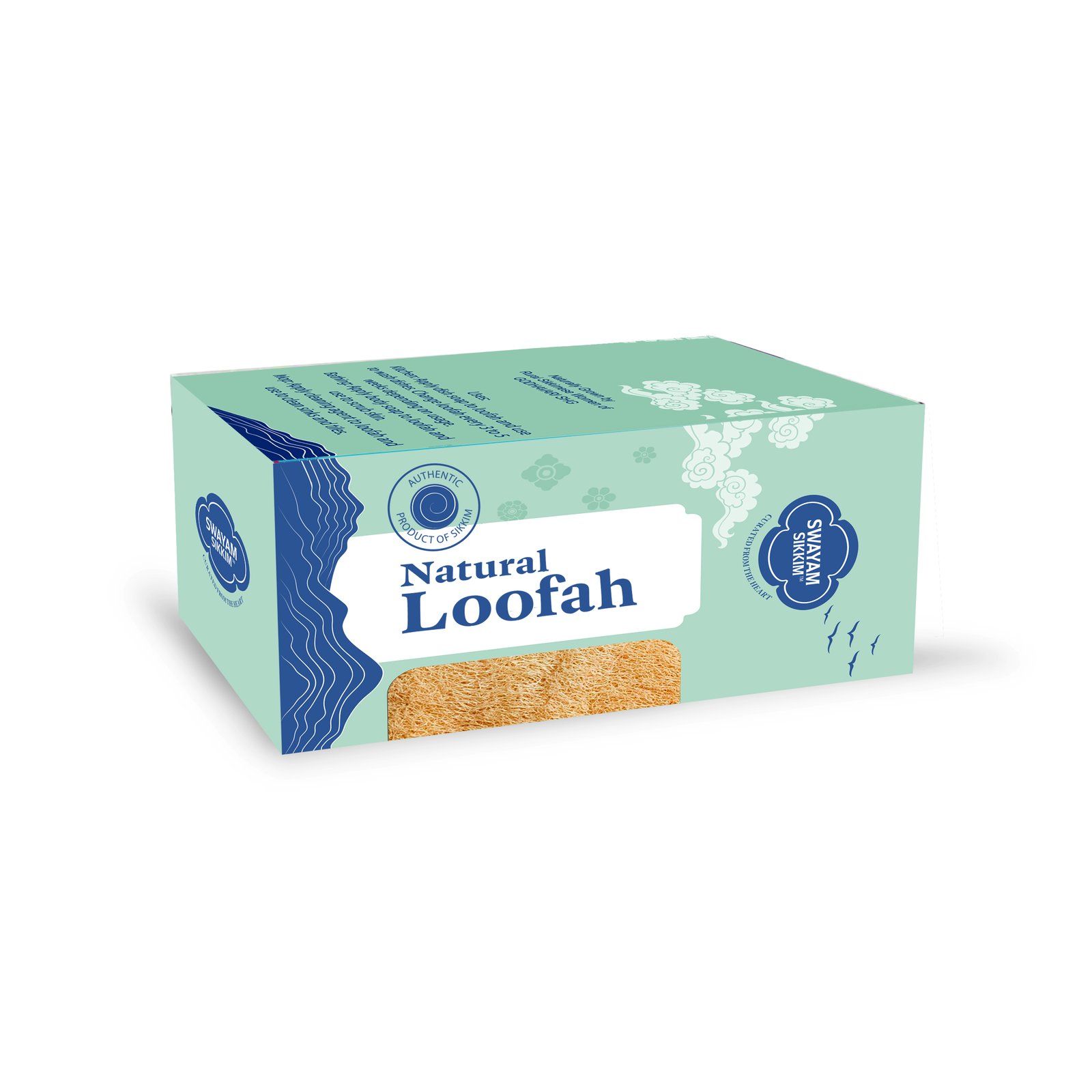 Natural Loofah Scrubber - Swayam Sikkim