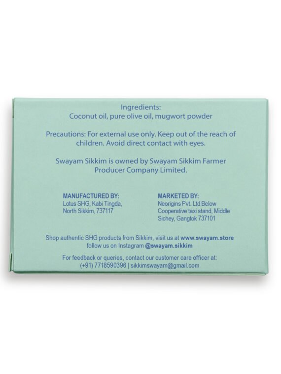 Mugwort Herbal Soap - Swayam Sikkim